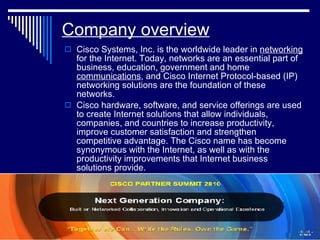 Cisco systems | PPT