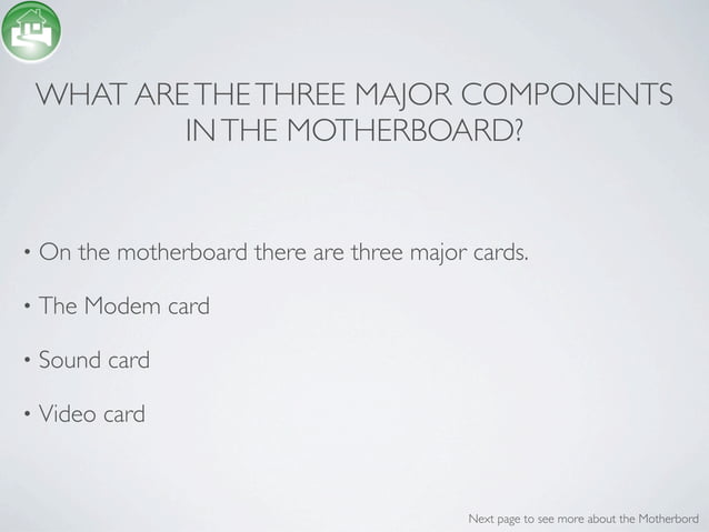 Internal computer components [Unit 2 - task 1] | KEY | Data Storage and Warehousing | Computing