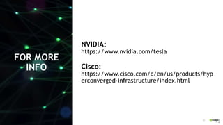 Orchestrate Your AI Workload with Cisco Hyperflex, Powered by NVIDIA ...