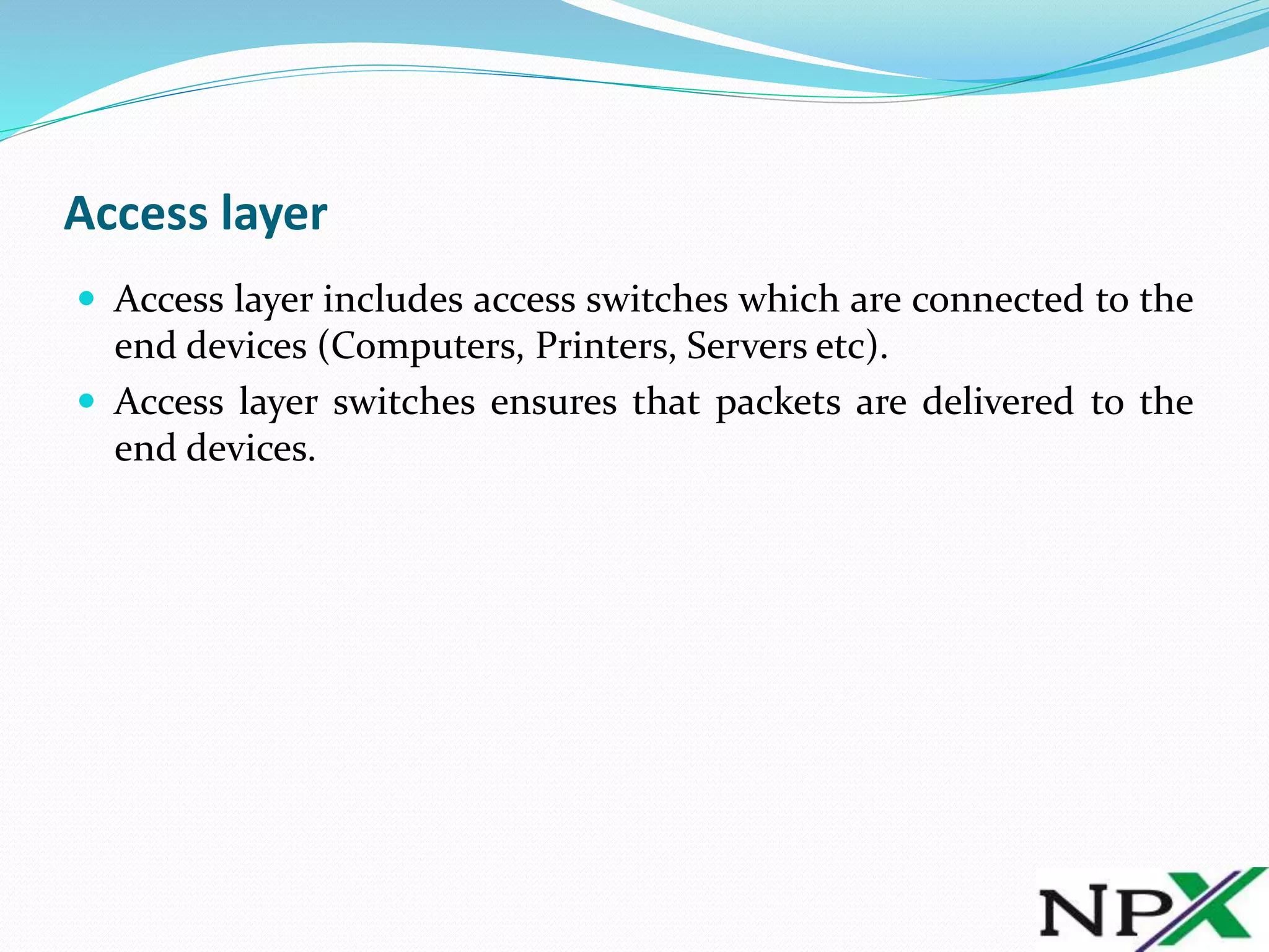 Cisco's Three-tier Hierarchical Network Model | PPTX
