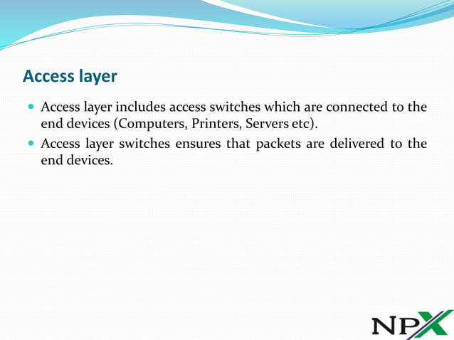 Cisco's Three-tier Hierarchical Network Model | PPTX | Computer ...