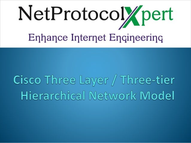 Cisco's Three-tier Hierarchical Network Model