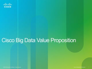 Big Data Hadoop Briefing Hosted by Cisco, WWT and MapR: Cisco UCS For ...