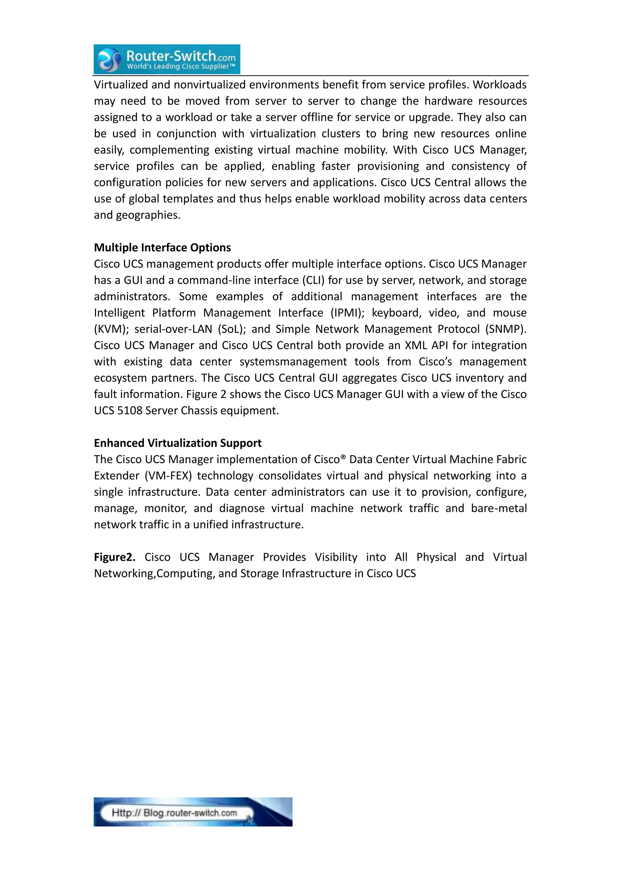 Cisco ucs management | DOCX