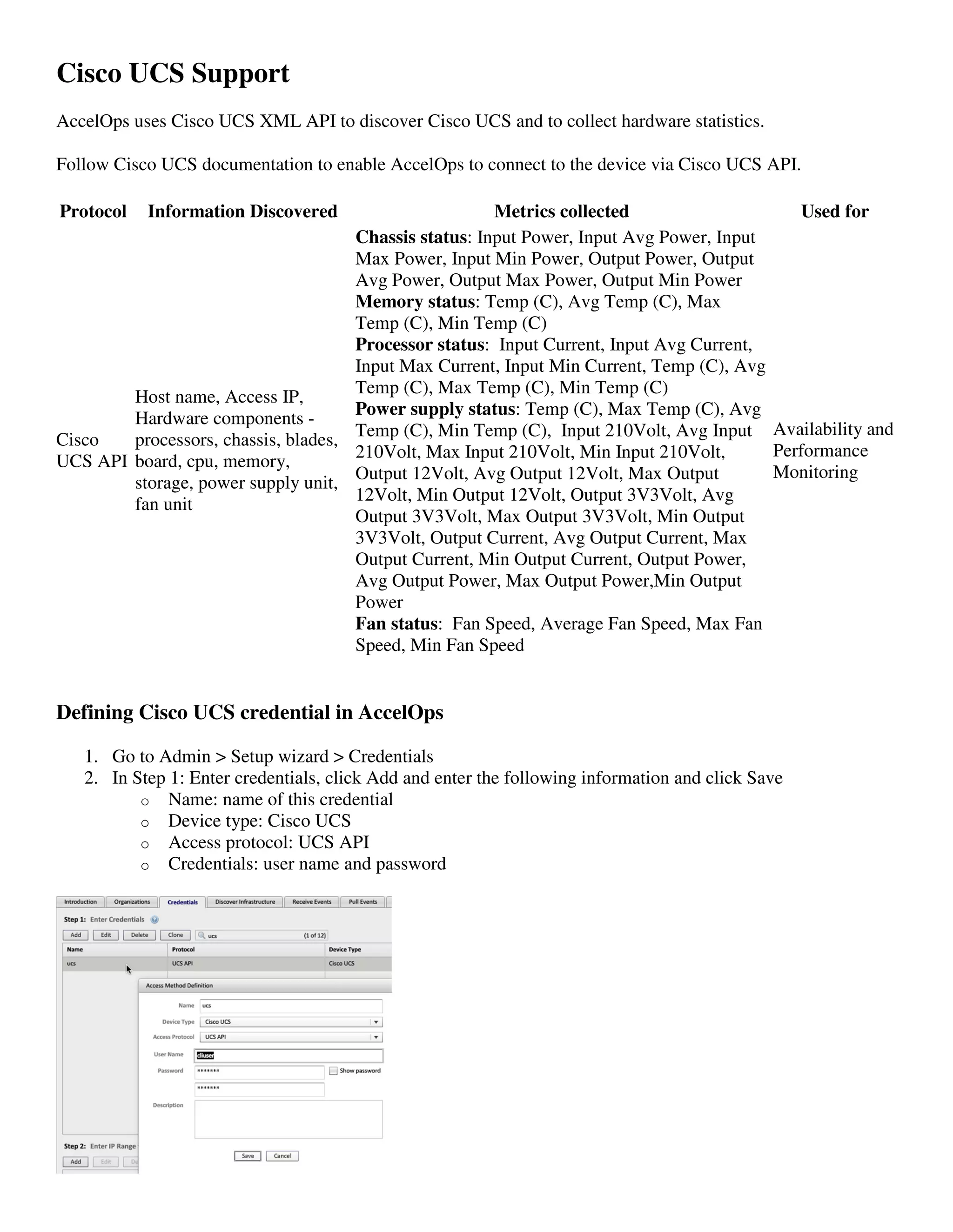 Cisco ucs support | PDF