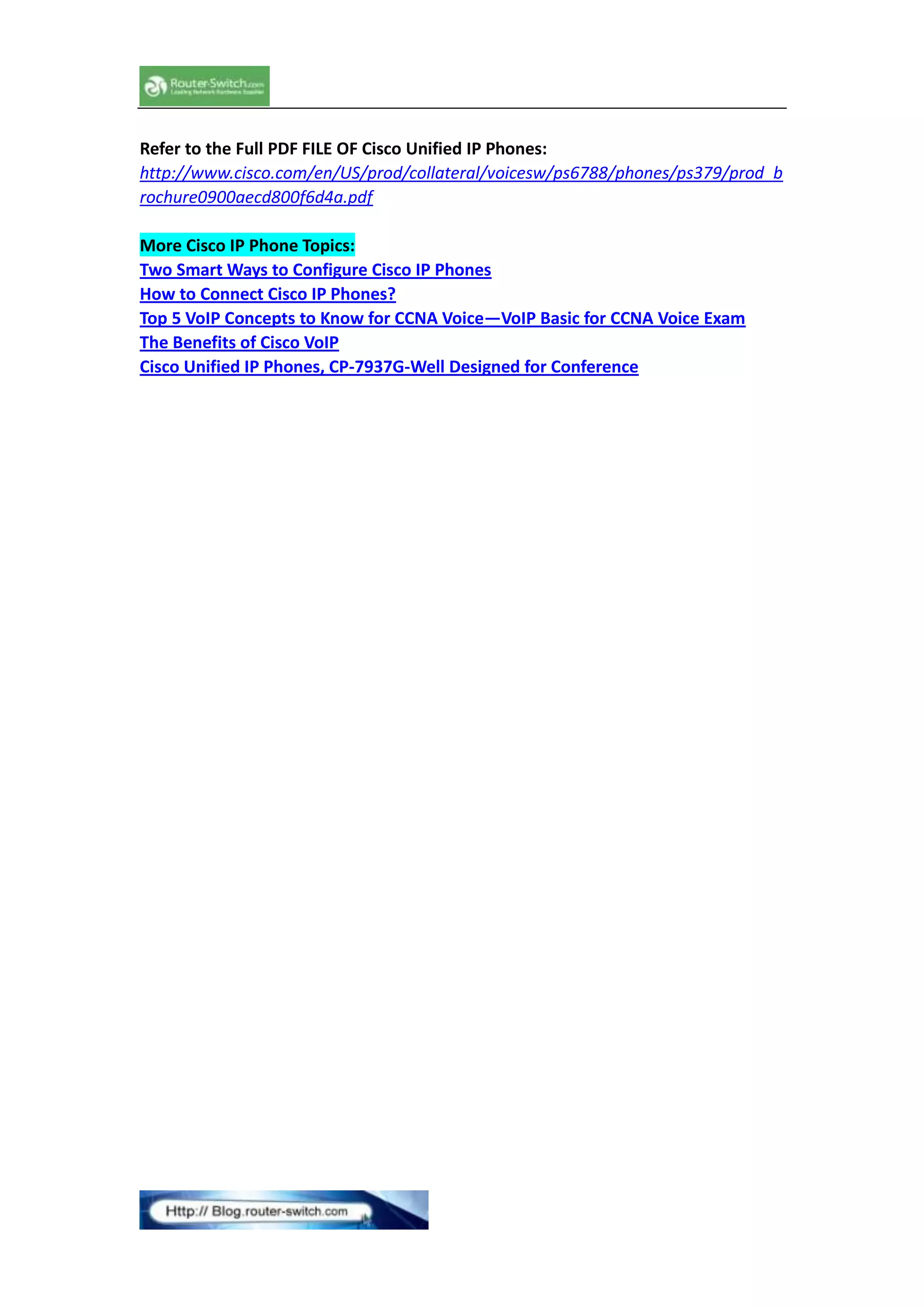 Cisco unified ip phone 6900 user friendly, eco-friendly, and budget ...
