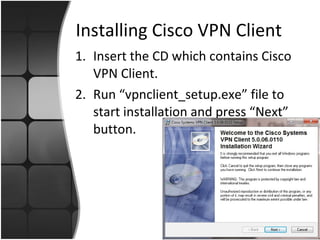 Ciscovpn | PPT