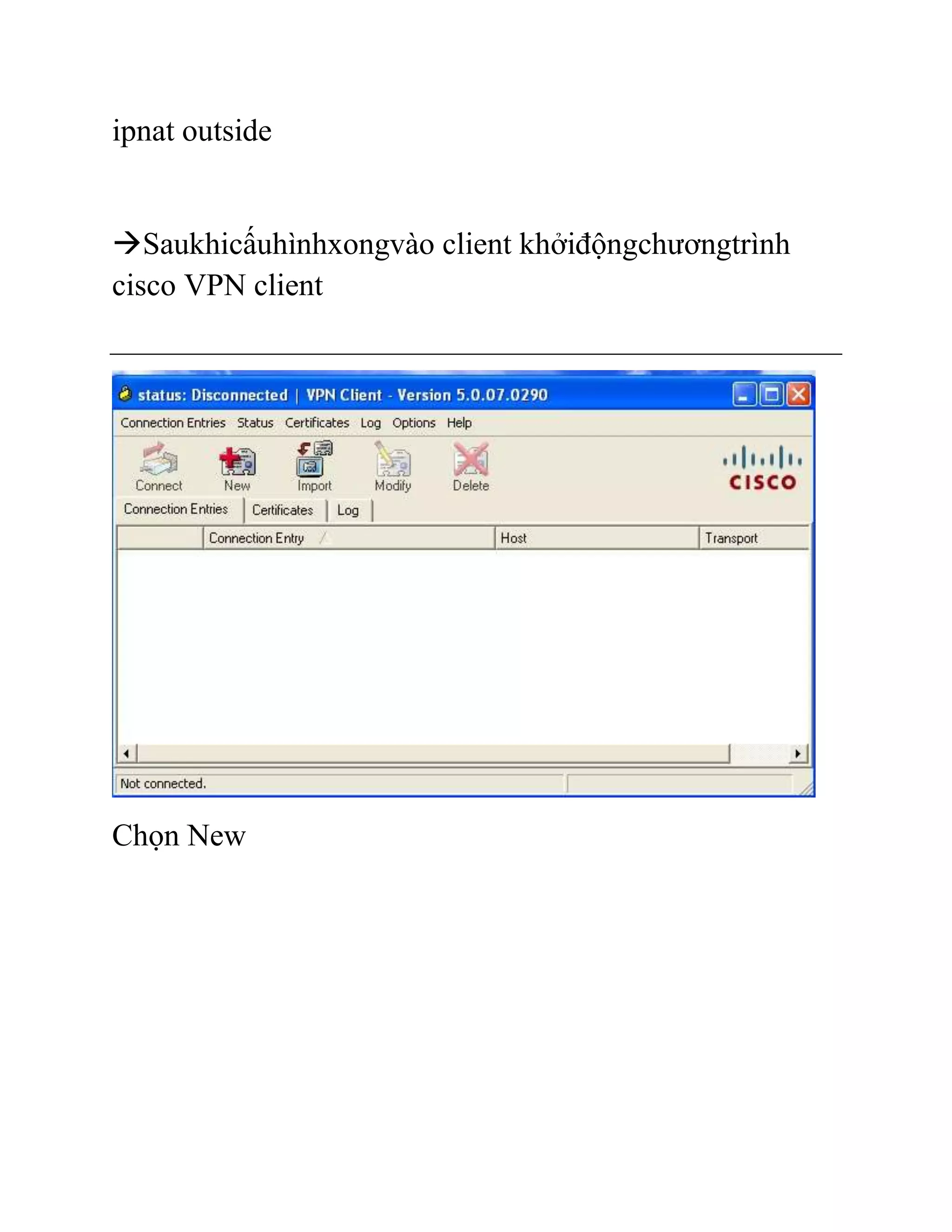 Cisco vpn client to site by woonshine | DOCX