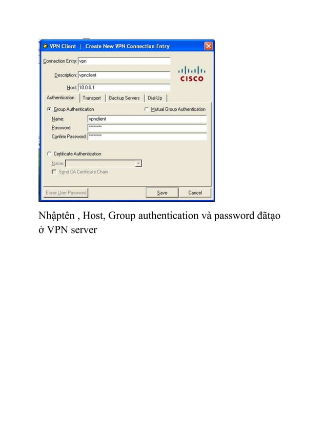 Cisco vpn client to site by woonshine | DOCX