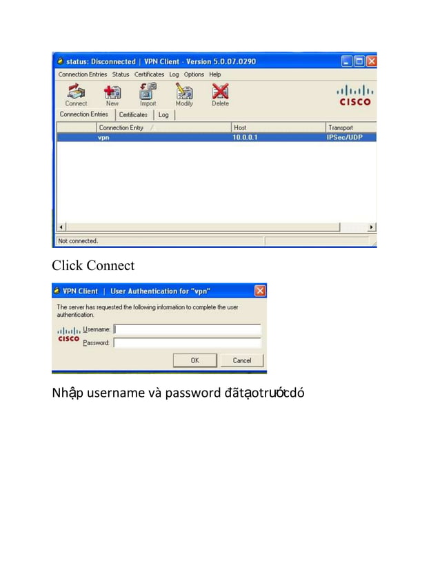Cisco vpn client to site by woonshine | DOCX