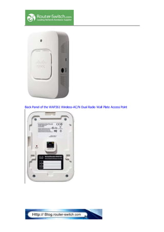 Cisco wap361, the wireless ac n dual radio wall plate access point with ...