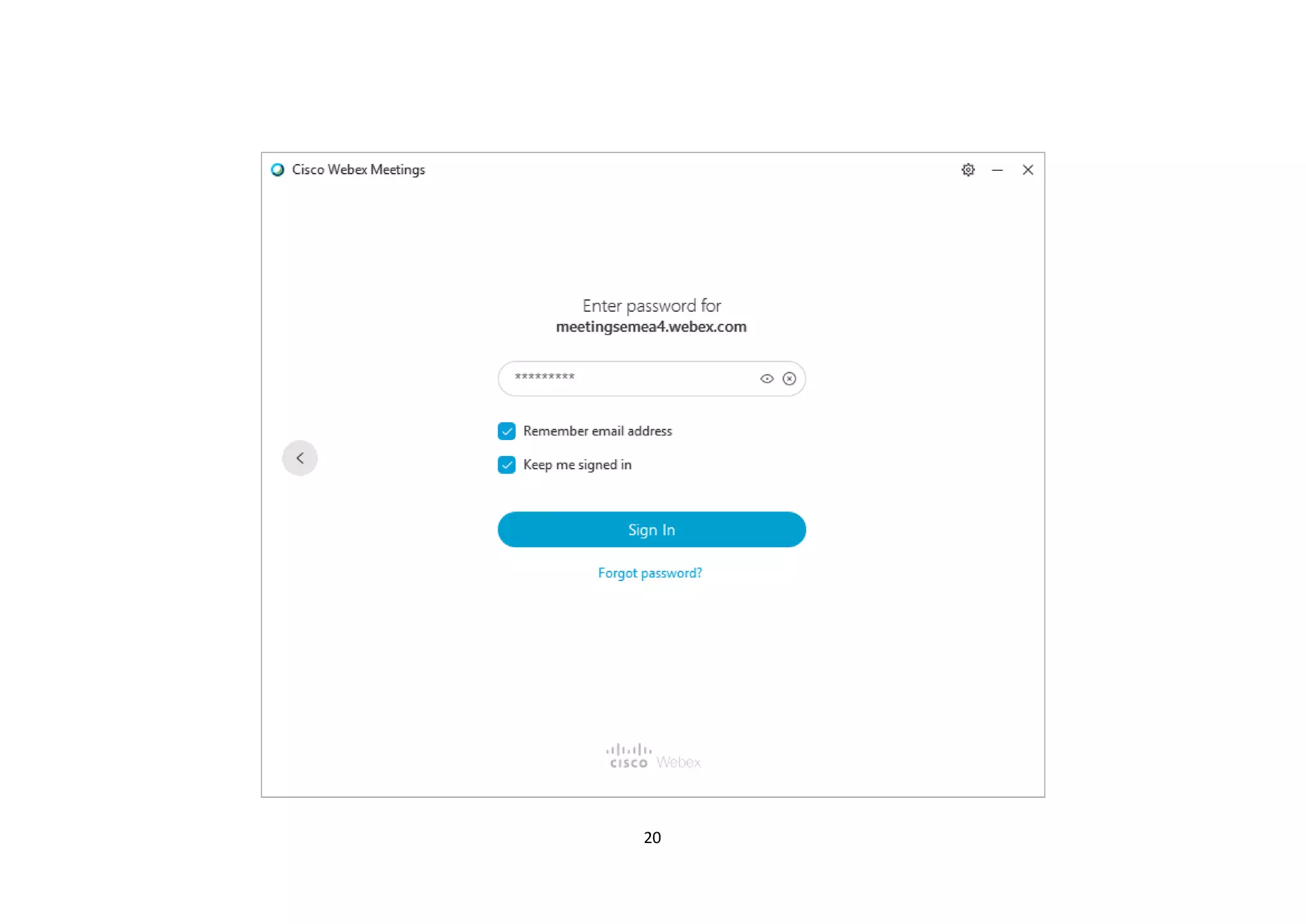 Cisco webex installation guide | PDF