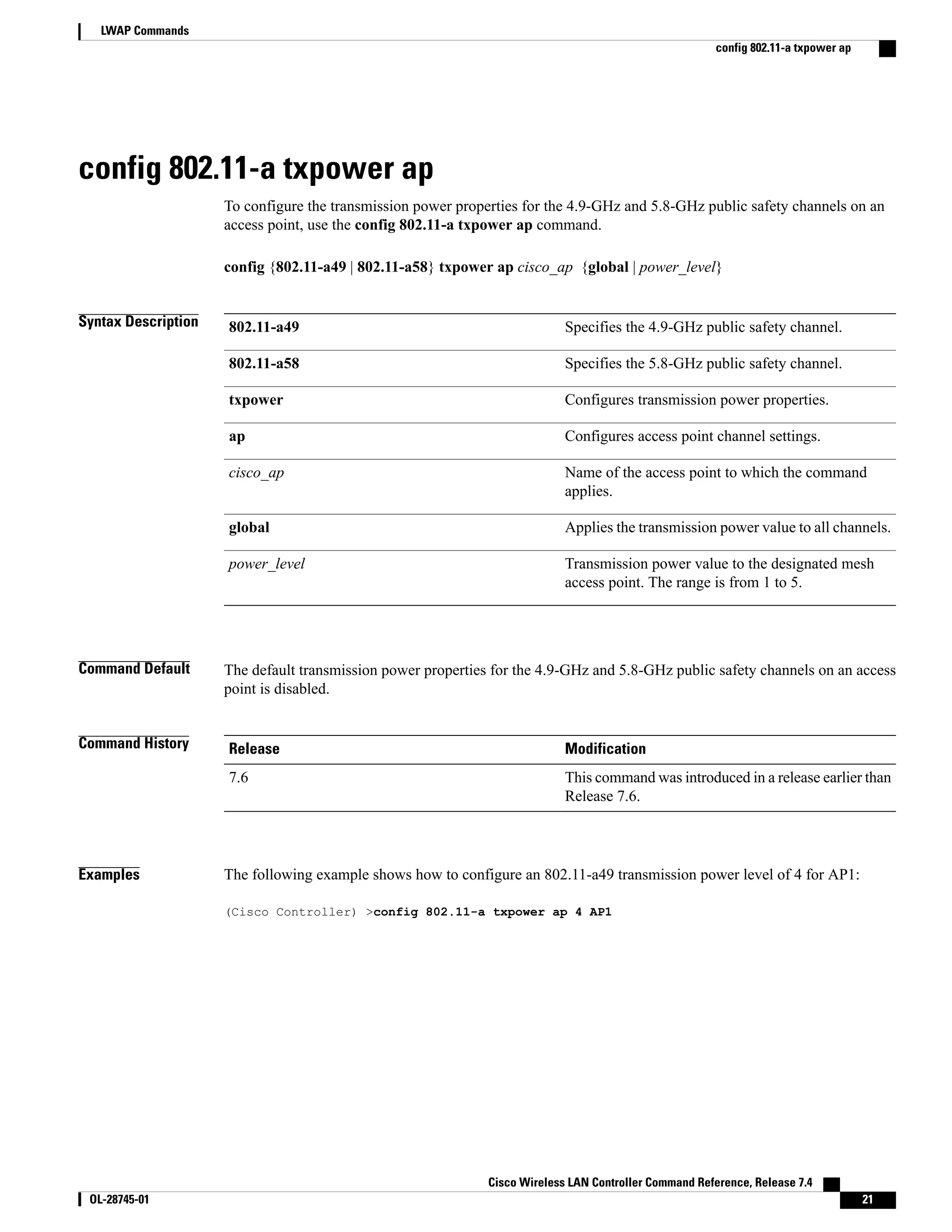 Cisco Wireless LAN Controller Command Reference, Release 7.4.pdf