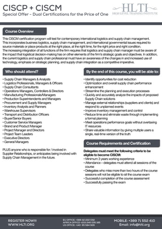 CISCP & CISCM / 14-18 May 2018 Accra,Ghana | PDF | Computer Software ...