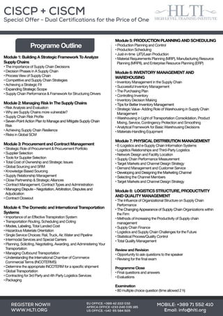 CISCP & CISCM / 14-18 May 2018 Accra,Ghana | PDF | Computer Software ...