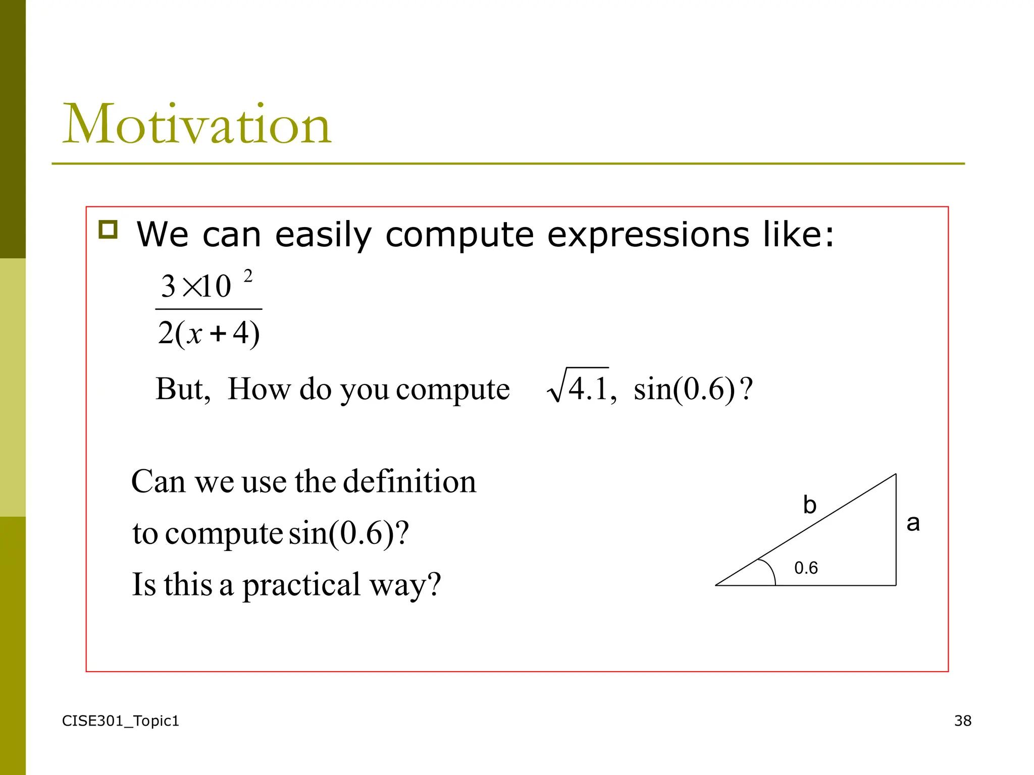 numerical analysis CISE301-Topic1.ppt