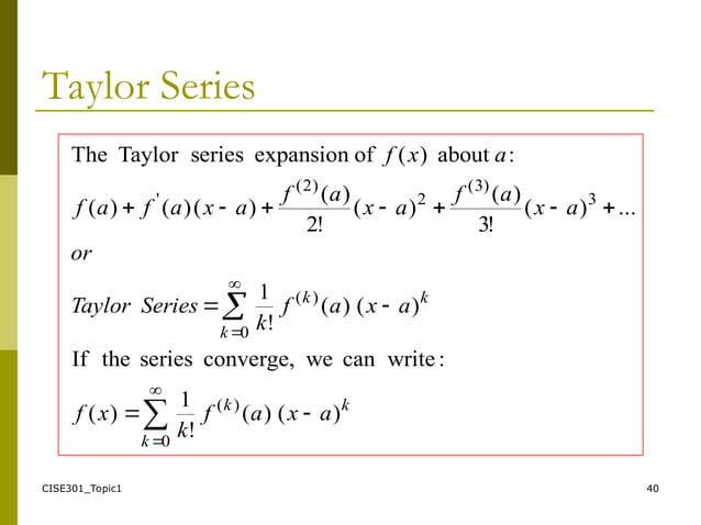 numerical analysis CISE301-Topic1.ppt