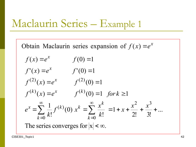 numerical analysis CISE301-Topic1.ppt