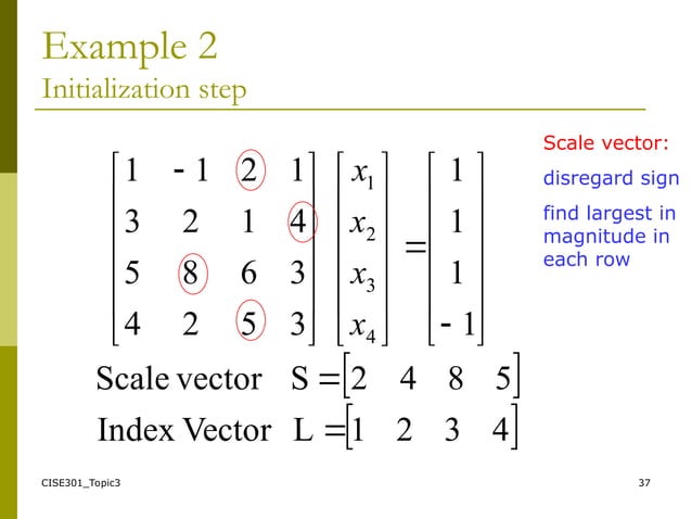 NUMERICAL ANALYSIS CISE301-Topic3.ppt