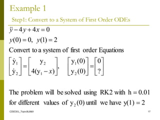 Ordinary differenctial equations methods.ppt