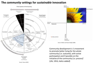 Community innovation in sustainable energy | PPT