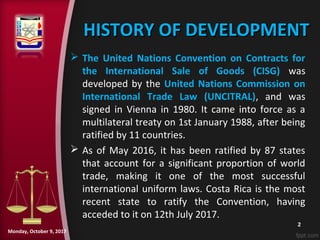 United Nations Convention on Contracts for the International Sale of ...