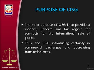 United Nations Convention on Contracts for the International Sale of ...