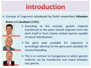 Cisgenics for crop improvement | PDF