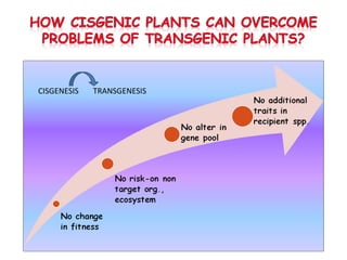 Cisgenics for crop improvement | PPTX