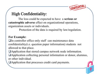 Confidentiality | PPTX