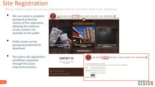 Cision Media Room | PDF