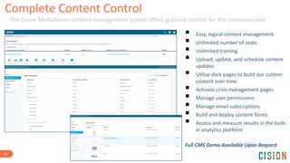 Cision Media Room | PDF