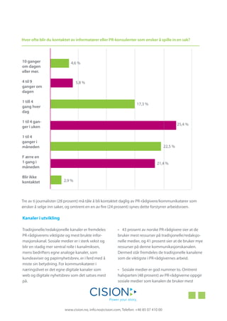 Cision undersokelse | PDF