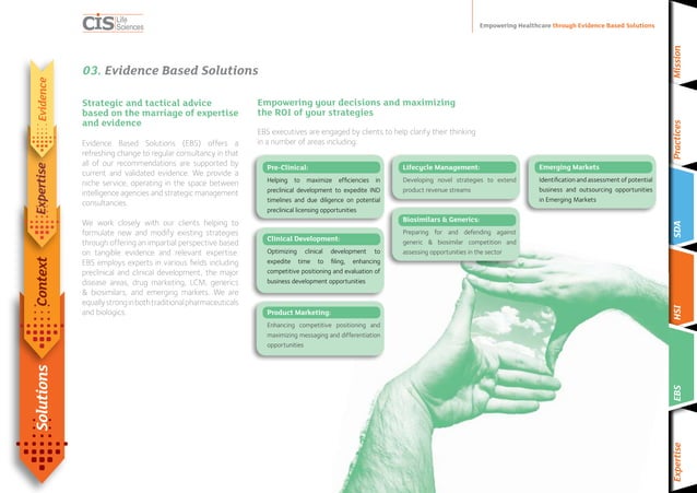 CIS Life Sciences Brochure | PPT
