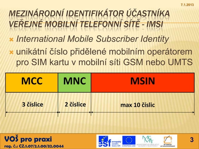 Cislovaci plan cr | PPT