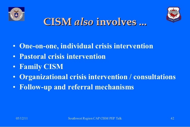 Critical Incident Stress Management