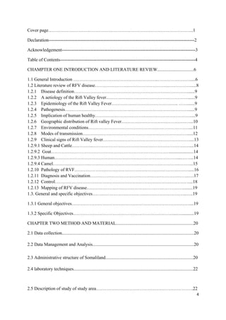 Cismaan shiine rift valley fever thesis | DOC