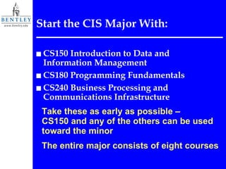 Cis Major Minor 2008 | PPT