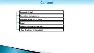 Cis mall management system 21092014 | PPT