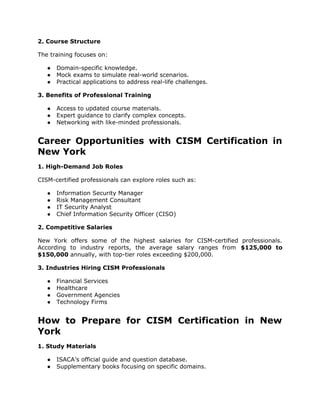 CISM Certification in New York_ A Pathway to Cybersecurity Leadership.docx