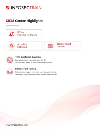 CISM Certification Course Content .pdf | Web Hosting | Internet