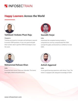 CISM Certification Course Content .pdf | Web Hosting | Internet