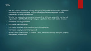 CISM_WK_1.pptx | IT and Internet Support | Internet
