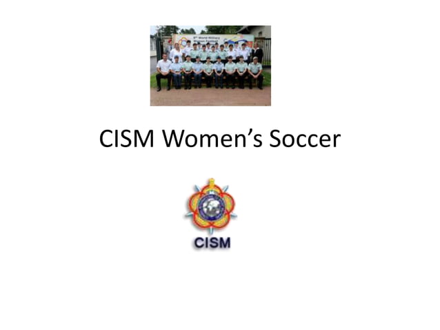 Cism women’s soccer | PPTX