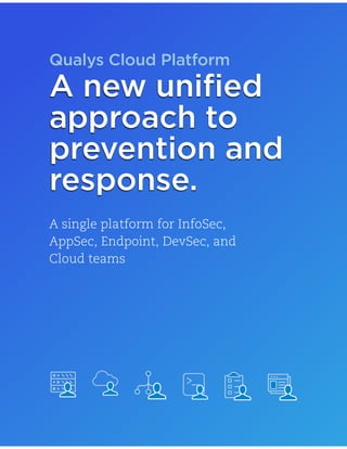 Qualys Brochure for CISOs | PDF