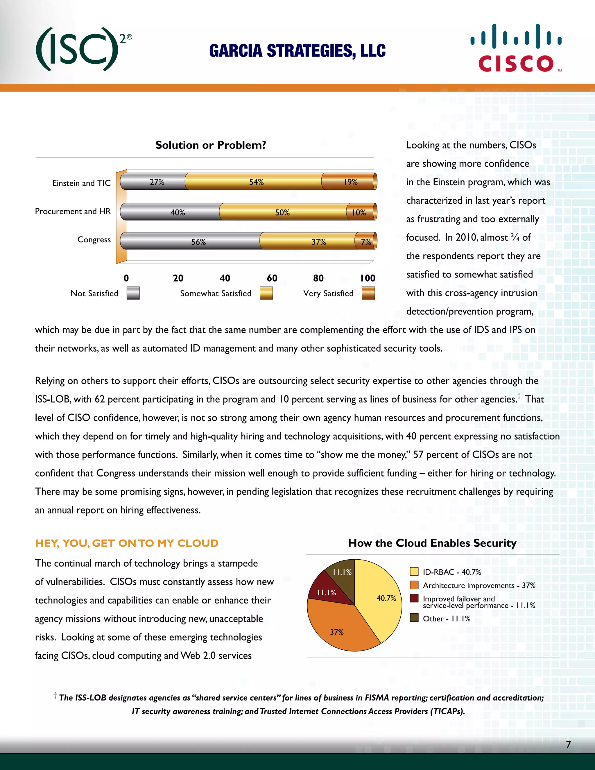 CISO Survey Report 2010 | PDF