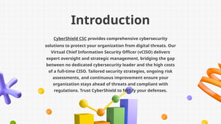 CISO - Their Role and Responsibilities.pptx