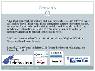 Cisp Company Presentation | PPT | Computer Networking | Computing