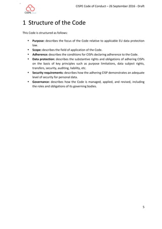 Cispe code ofconduct-160926 | PDF