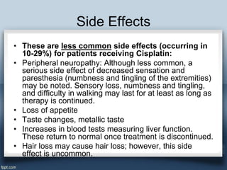 Cisplatin (Anti-cancer Drug) | PPT